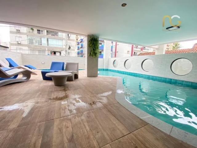 Apartamento com 1 dormitório à venda, 60 m² por R$ 460.000,00 Vila Guilhermina Praia Grande/SP