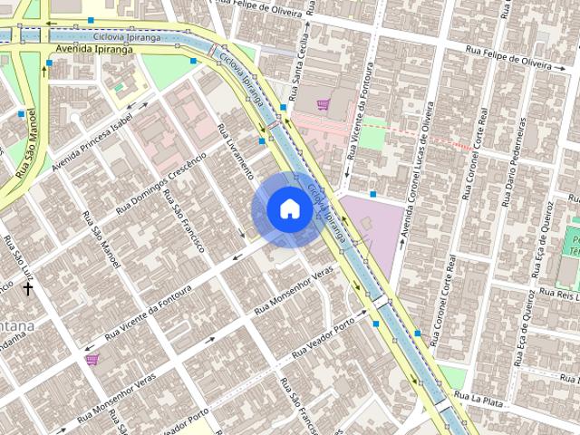 Apartamento com 1 dormitório no bairro Cristal COD: 22696