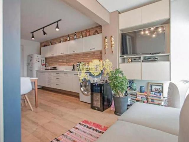 Apartamento com 1 dormitório no Campo Belo para venda Edifício Viaza 400