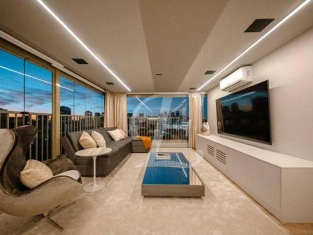 Apartamento com 1 dormitório à venda, 104 m² por R$ 4.800.000,00 Pinheiros São Paulo/SP
