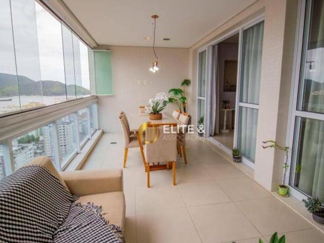 Apartamento com 1 dormitório à venda, 106 m² por R$ 1.600.000,00 Aparecida Santos/SP