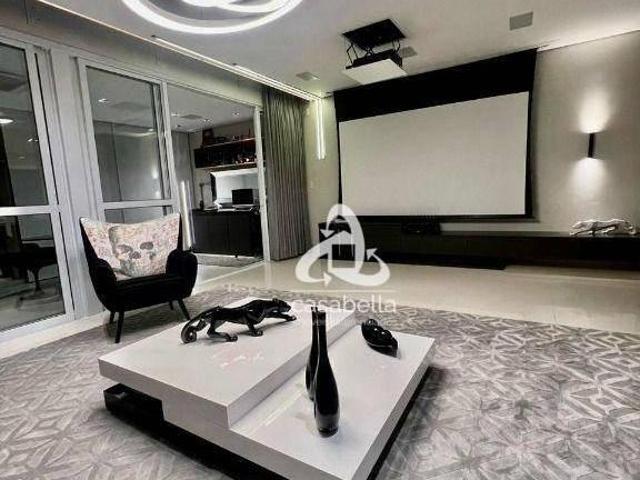 Apartamento com 1 dormitório à venda, 106 m² por R$ 2.200.000,00 Aparecida Santos/SP