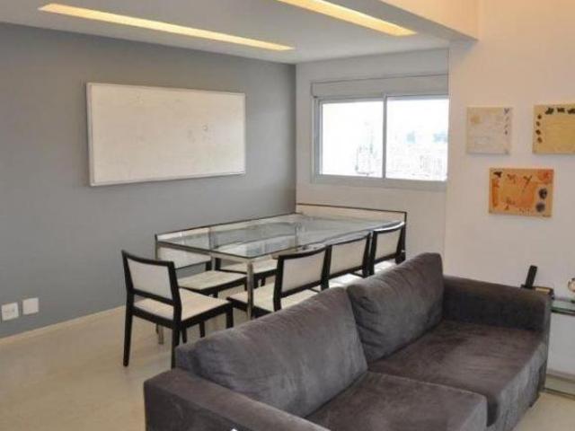 Apartamento com 1 dormitório à venda, 108 m² por R$ 2.120.000,00 Brooklin São Paulo/SP