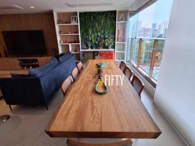 Apartamento com 1 dormitório à venda, 110 m² por R$ 2.500.000,00 Brooklin São Paulo/SP