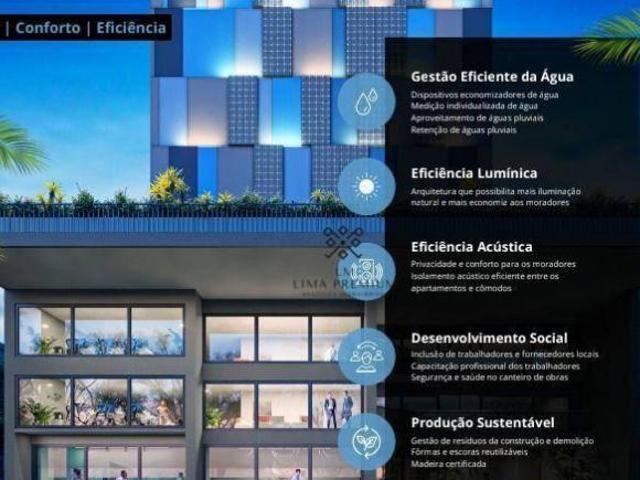 Apartamento com 1 dormitório à venda, 16 m² por R$ 260.000,00 Água Verde Curitiba/PR