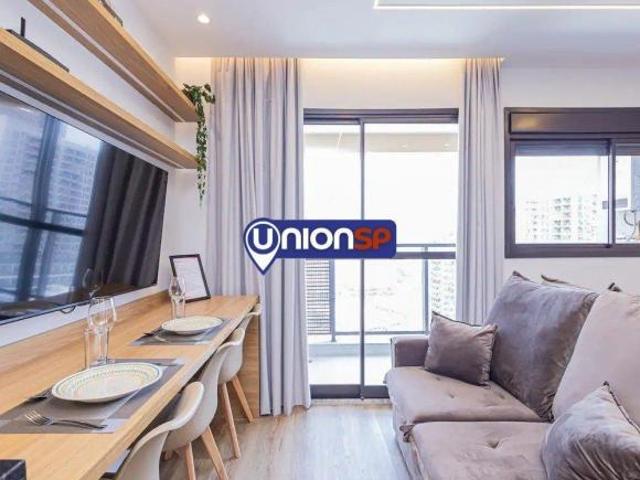 Apartamento com 1 dormitório à venda, 19 m² por R$ 640.000,00 Brooklin São Paulo/SP