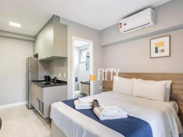 Apartamento com 1 dormitório à venda, 20 m² Indianópolis São Paulo/SP