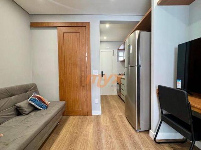 Apartamento com 1 dormitório à venda, 23 m² por R$ 370.000,00 José Menino Santos/SP
