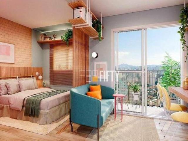 Apartamento com 1 dormitório à venda, 24 m² por R$ 400.000,00 Vila Olímpia São Paulo/SP