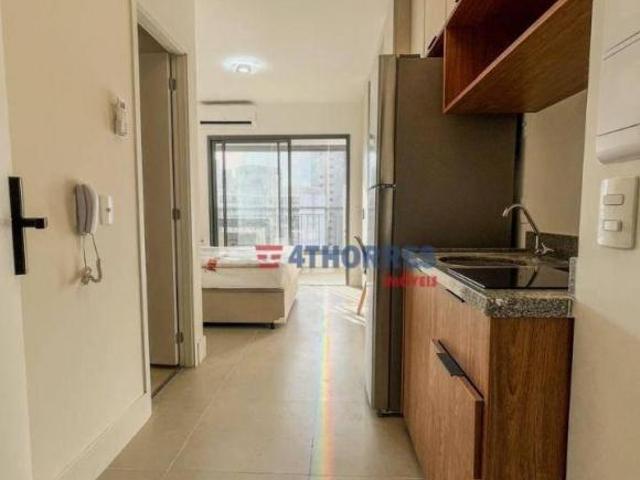 Apartamento com 1 dormitório, 24 m² venda por R$ 580.000,00 ou aluguel por R$ 3.001,45/mês Butan