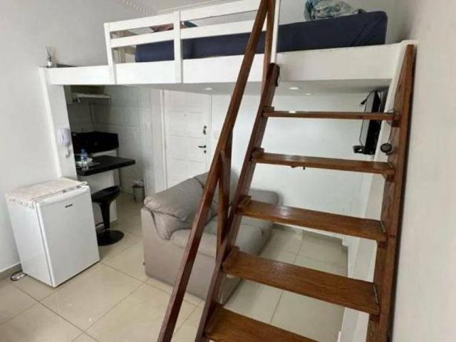 Apartamento com 1 dormitório à venda, 24 m² por R$ 250.000,00 Itararé São Vicente/SP