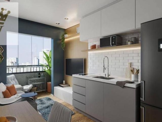 Apartamento com 1 dormitório à venda, 24 m² por R$ 316.430 Bela Vista São Paulo/SP