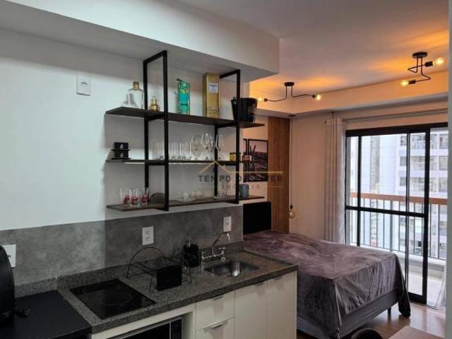 Apartamento com 1 dormitório à venda, 25 m² por R$ 470.000,00 Brooklin Paulista São Paulo/SP