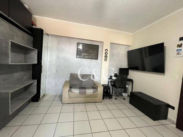Apartamento com 1 dormitório à venda, 25 m² por R$ 160.000,00 Vila Assunção Praia Grande/SP