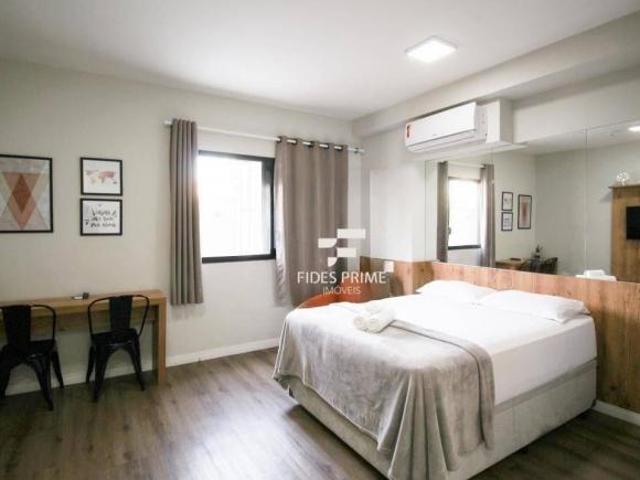 Apartamento com 1 dormitório à venda, 26 m² por R$ 420.000,00 Moema São Paulo/SP
