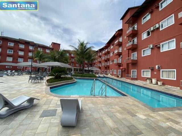 Apartamento com 1 dormitório à venda, 27 m² por R$ 80.000 Lagoa Flat Hotel Caldas Novas/GO