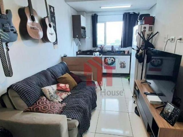Apartamento com 1 dormitório à venda, 27 m² por R$ 282.000,00 Macuco Santos/SP