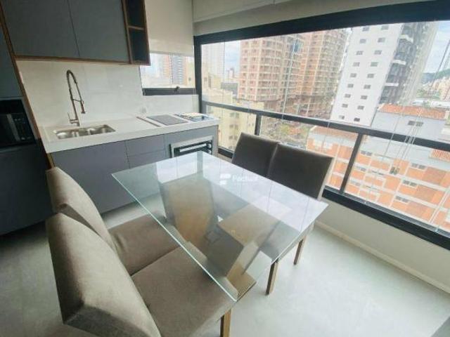 Apartamento com 1 dormitório à venda, 27 m² por R$ 365.000,00 Enseada Guarujá/SP