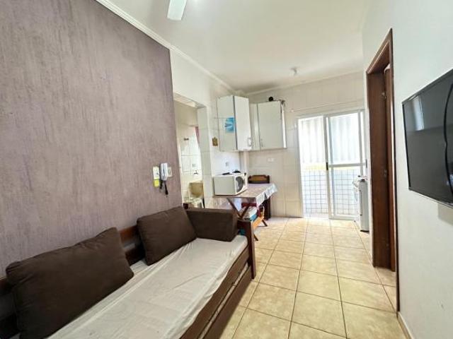 Apartamento com 1 dormitório à venda, 29 m² por R$ 215.000,00 Solemar Praia Grande/SP