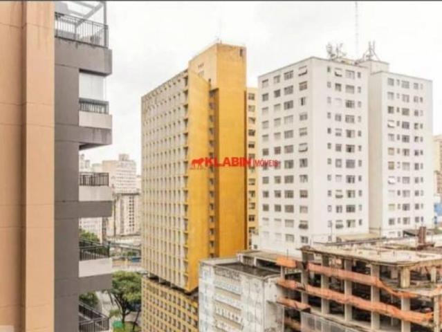 Apartamento com 1 dormitório à venda, 29 m² por R$ 330.000 Centro São Paulo/SP