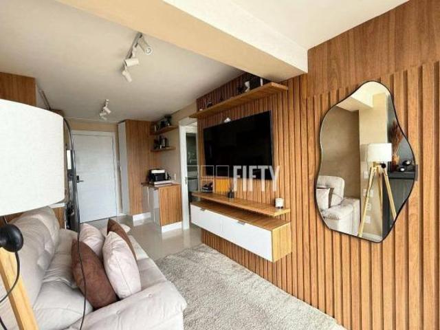 Apartamento com 1 dormitório à venda, 30 m² Brooklin Paulista São Paulo/SP