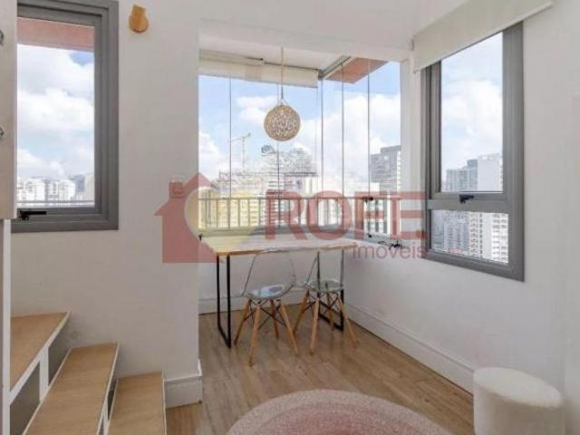 Apartamento com 1 dormitório à venda, 30 m² por R$ 485.000,00 Brooklin São Paulo/SP