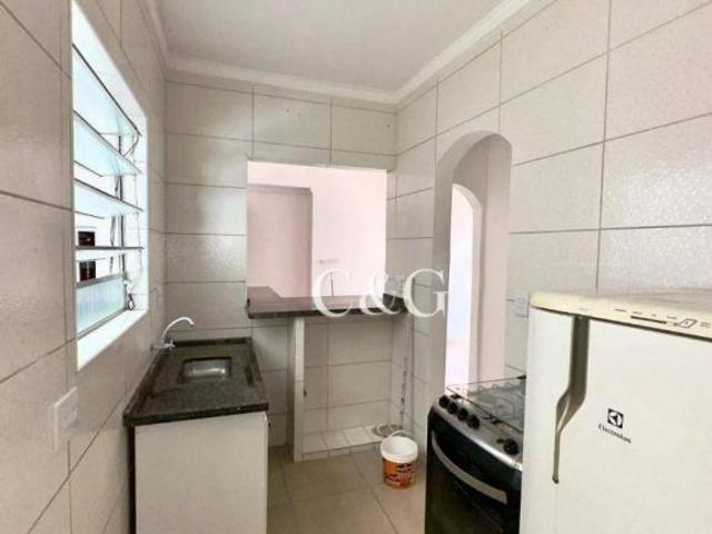 Apartamento com 1 dormitório à venda, 30 m² por R$ 220.000,00 Aviação Praia Grande/SP