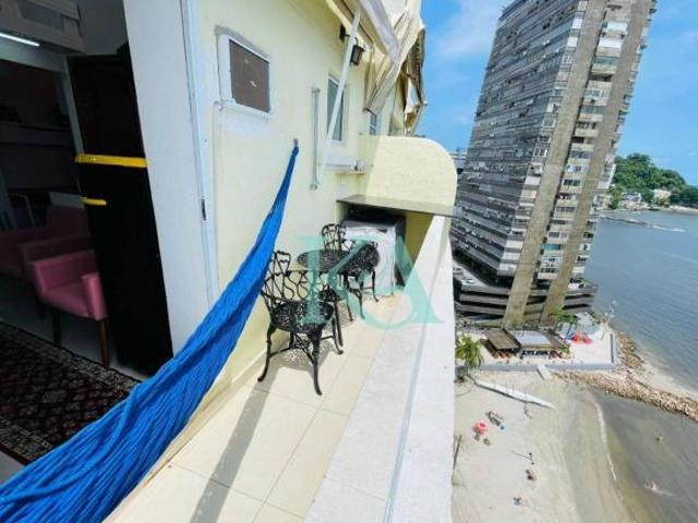 Apartamento com 1 dormitório à venda, 30 m² por R$ 280.000,00 Boa Vista São Vicente/SP
