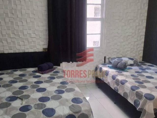 Apartamento com 1 dormitório à venda, 30 m² por R$ 280.000,00 Embaré Santos/SP