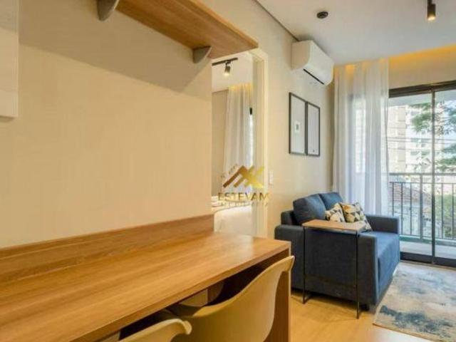 Apartamento com 1 dormitório à venda, 30 m² Sumaré São Paulo/SP