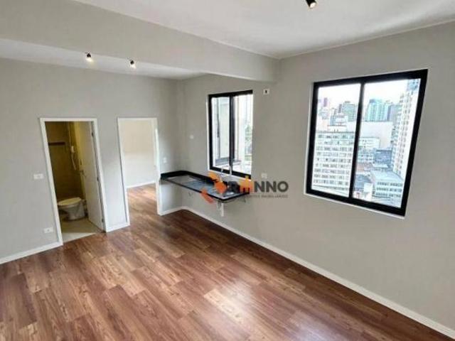 Apartamento com 1 dormitório à venda, 31 m² por R$ 298.000,00 Centro Curitiba/PR