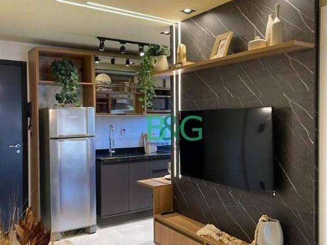 Apartamento com 1 dormitório à venda. 32,05m² condomínio com acabamento 1ª linha por R$ 289.000