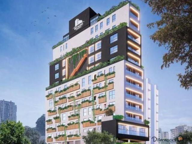 Apartamento com 1 dormitório à venda, 32 m² por R$ 468.039,00 Água Verde Curitiba/PR