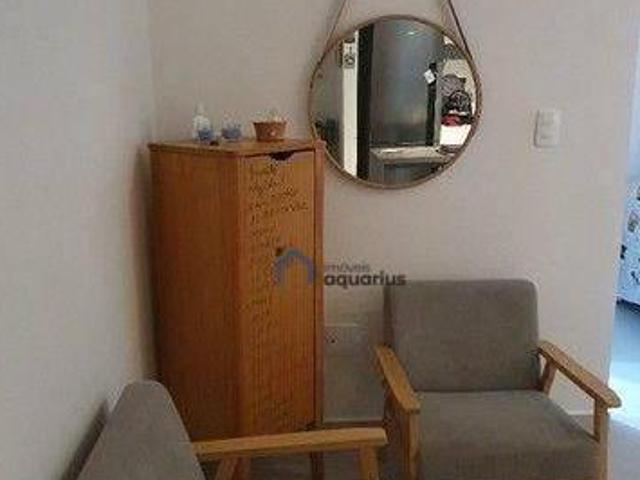 Apartamento com 1 dormitório à venda, 32 m² por R$ 600.000 Jardim Aquarius São José dos Campos/S