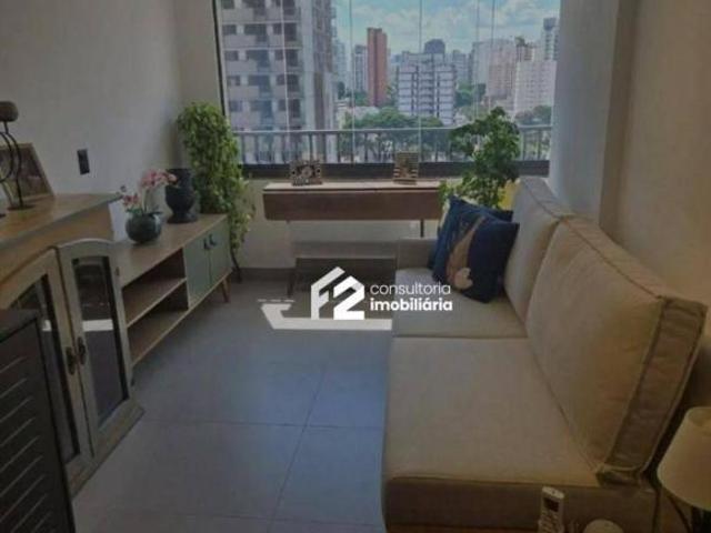 Apartamento com 1 dormitório à venda, 32 m² por R$ 669.000 Indianópolis São Paulo/SP