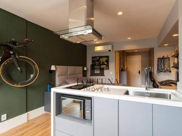 Apartamento com 1 dormitório à venda, 33 m² por R$ 499.000,00 Mirandópolis São Paulo/SP