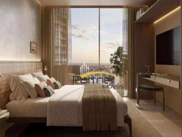 Apartamento com 1 dormitório à venda, 33 m² por R$ 803.890 Batel Curitiba/PR