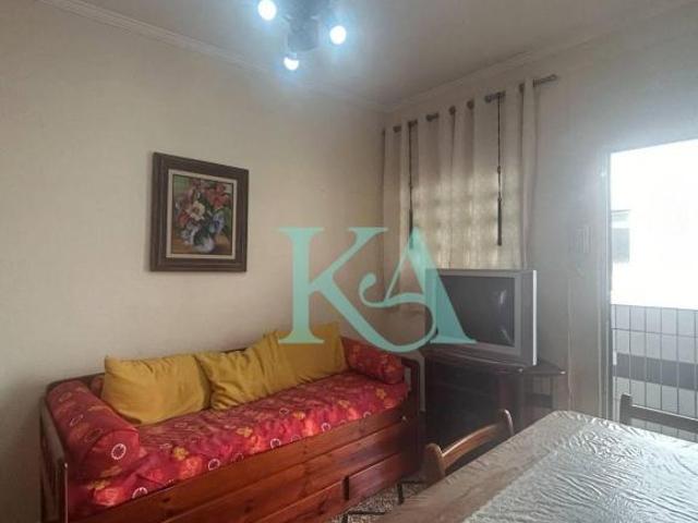 Apartamento com 1 dormitório à venda, 33 m² por R$ 215.000 Vila Guilhermina Praia Grande/SP