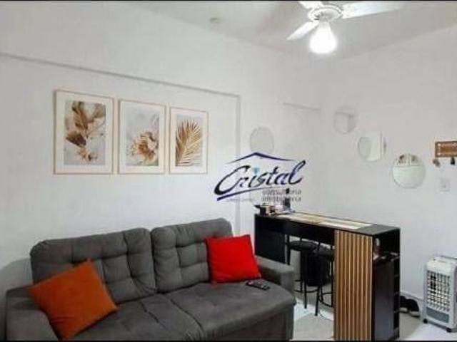 Apartamento com 1 dormitório à venda, 33 m² por R$ 270.300,00 Guilhermina Praia Grande/SP
