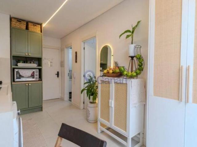 Apartamento com 1 dormitório à venda, 34 m² por R$ 430.000 Santo Amaro São Paulo/SP