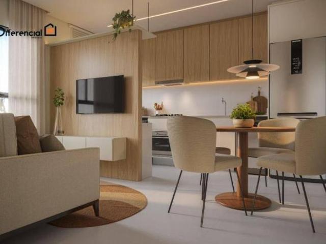 Apartamento com 1 dormitório à venda, 34 m² por R$ 442.735,60 Vila Izabel Curitiba/PR