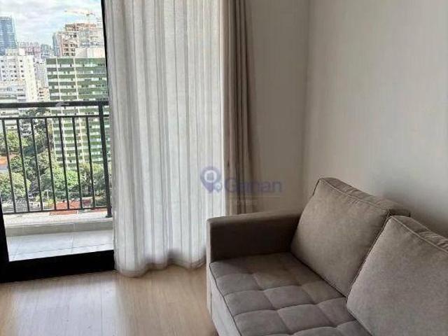 Apartamento com 1 dormitório à venda, 34 m² por R$ 524.000,00 Santo Amaro São Paulo/SP