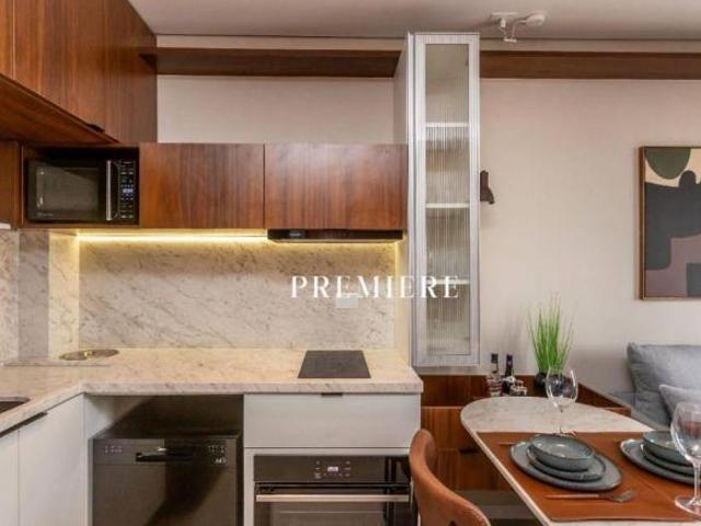 Apartamento com 1 dormitório à venda, 34 m² por R$ 680.000,00 Bigorrilho Curitiba/PR