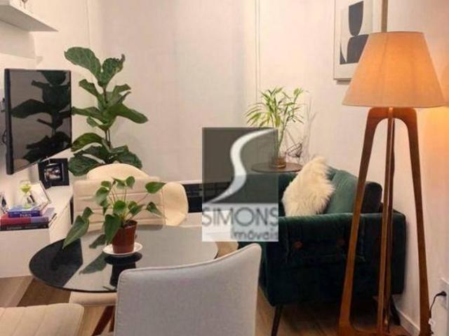Apartamento com 1 dormitório à venda, 34 m² por R$ 715.000,00 Pinheiros São Paulo/SP