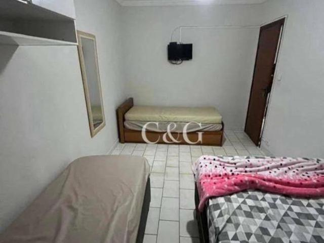 Apartamento com 1 dormitório à venda, 34 m² por R$ 205.000 Aviação Praia Grande/SP