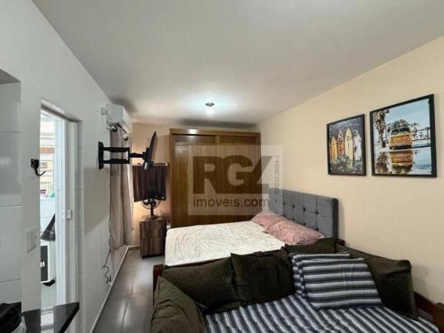 Apartamento com 1 dormitório à venda, 34 m² por R$ 310.000,00 Ponta da Praia Santos/SP