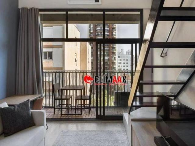 Apartamento com 1 dormitório à venda, 35 m² por R$ 612.000,00 Pinheiros São Paulo/SP