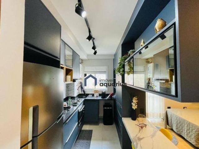Apartamento com 1 dormitório à venda, 35 m² por R$ 640.000,00 Jardim Aquarius São José dos Campo