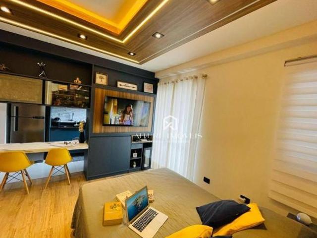 Apartamento com 1 dormitório à venda, 35 m² por R$ 640.000,00 Jardim Aquarius São José dos Campo