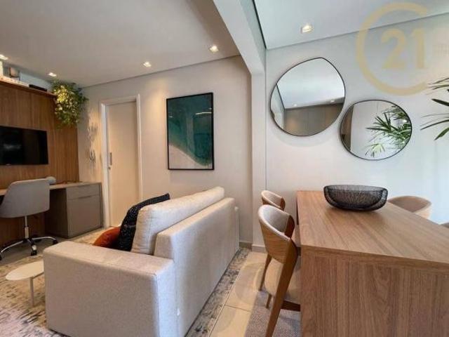 Apartamento com 1 dormitório à venda, 35 m² por R$ 660.000,00 Campo Belo São Paulo/SP
